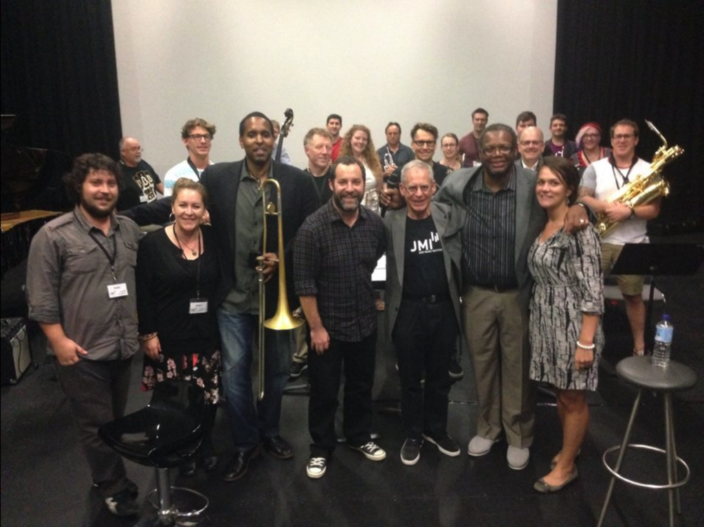 Vincent Gardner & Reggie Thomas from Jazz at Lincoln Center at JMI ...