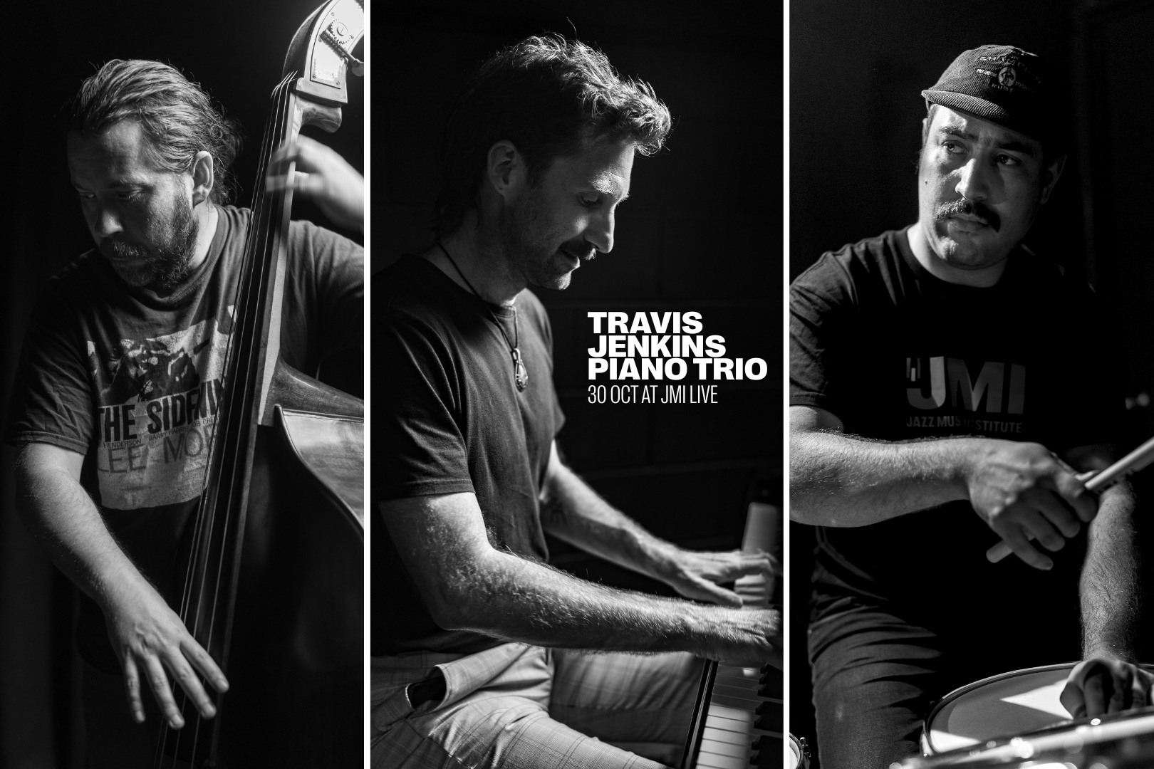 Travis Jenkins Piano Trio - 30/10/25 - Jazz Music Institute